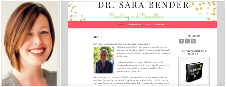 Client Spotlight: Dr. Sara Bender, Coaching and Consulting - Sage ...