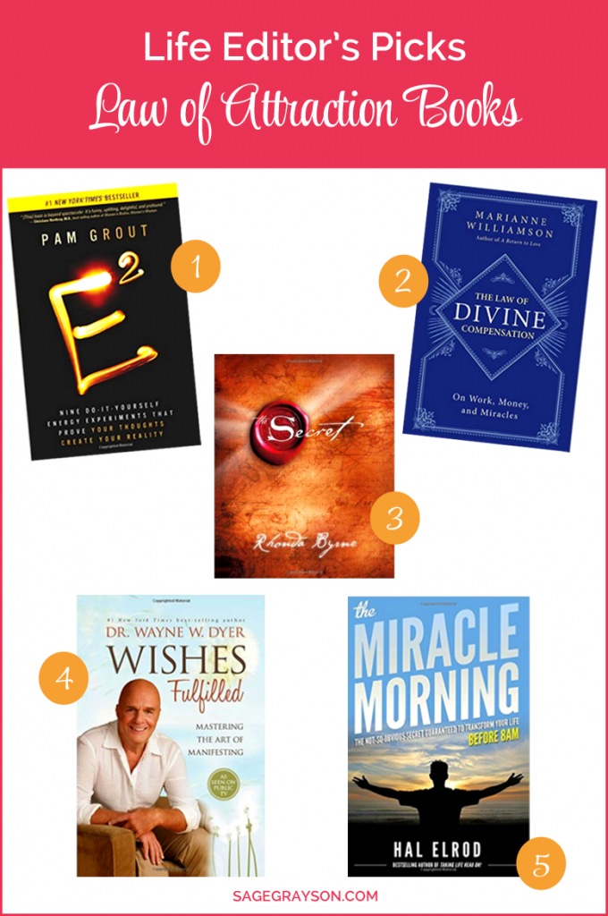 Life Editor's Picks: Law of Attraction Books - Sage Grayson Life Editor
