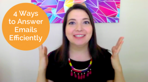 4 Ways to Answer Emails Efficiently - Sage Grayson, Life Editor