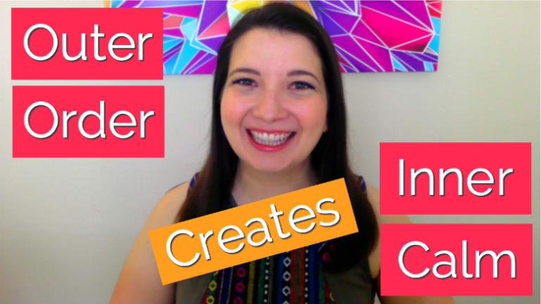 Outer Order Creates Inner Calm - Sage Grayson, Life Editor