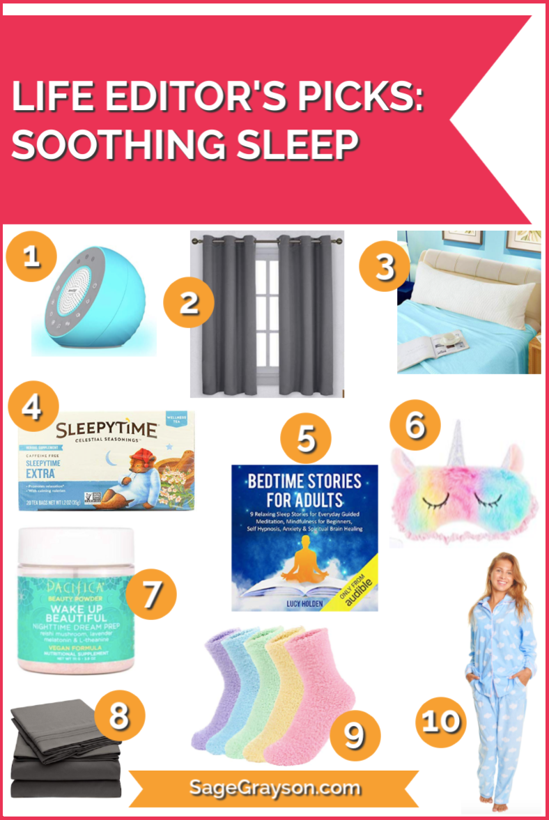 Life Editor's Picks: Soothing Sleep - Sage Grayson, Life Editor