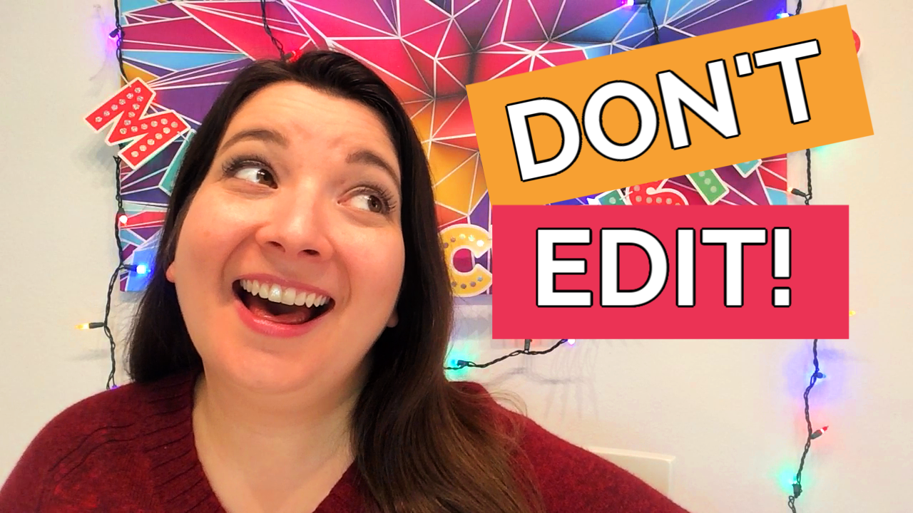 3 Things You Don't Need to Edit in Your Life | 12 Days of Life Editing ...