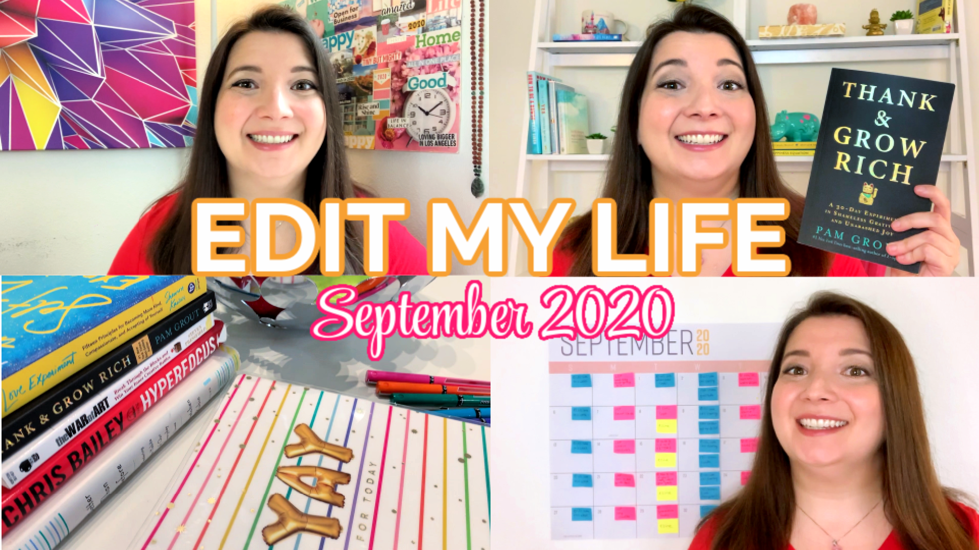 Edit My Life! September 2020 | Life Update, Editorial Calendar - Sage ...
