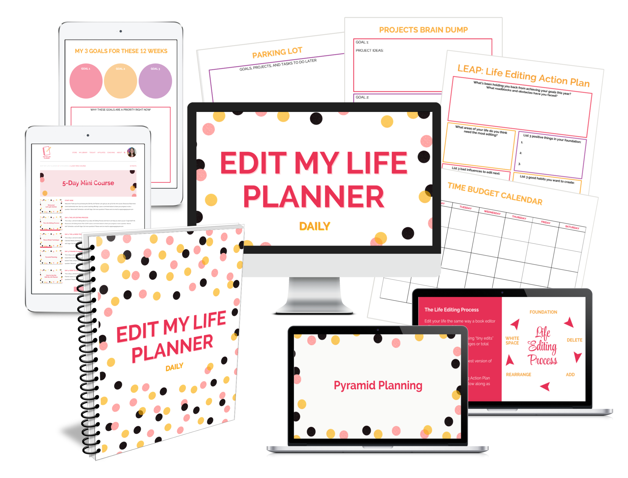 Introducing the Edit My Life Planner! - Sage Grayson, Life Editor
