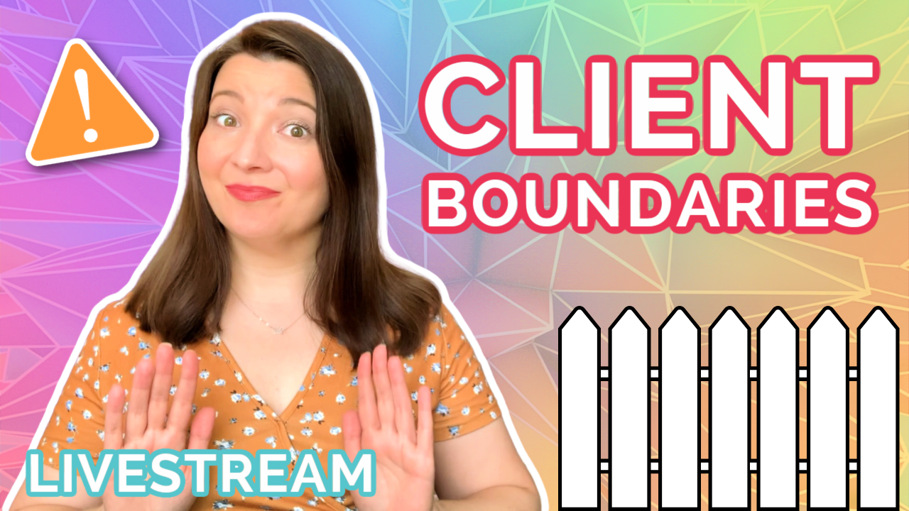 How I Set Strong Client Boundaries | 3 Essential Boundaries - Sage Grayson, Life Editor