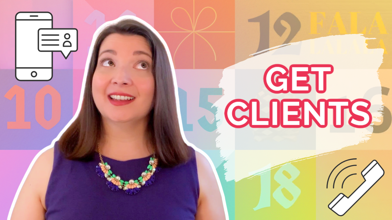 How to GET CLIENTS When You Don't Feel Like an Expert - Sage Grayson, Life Editor