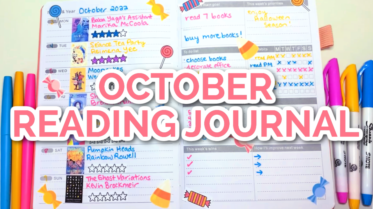 JUBTIC Undated Weekly Planner Review | October Reading Journal - Sage ...