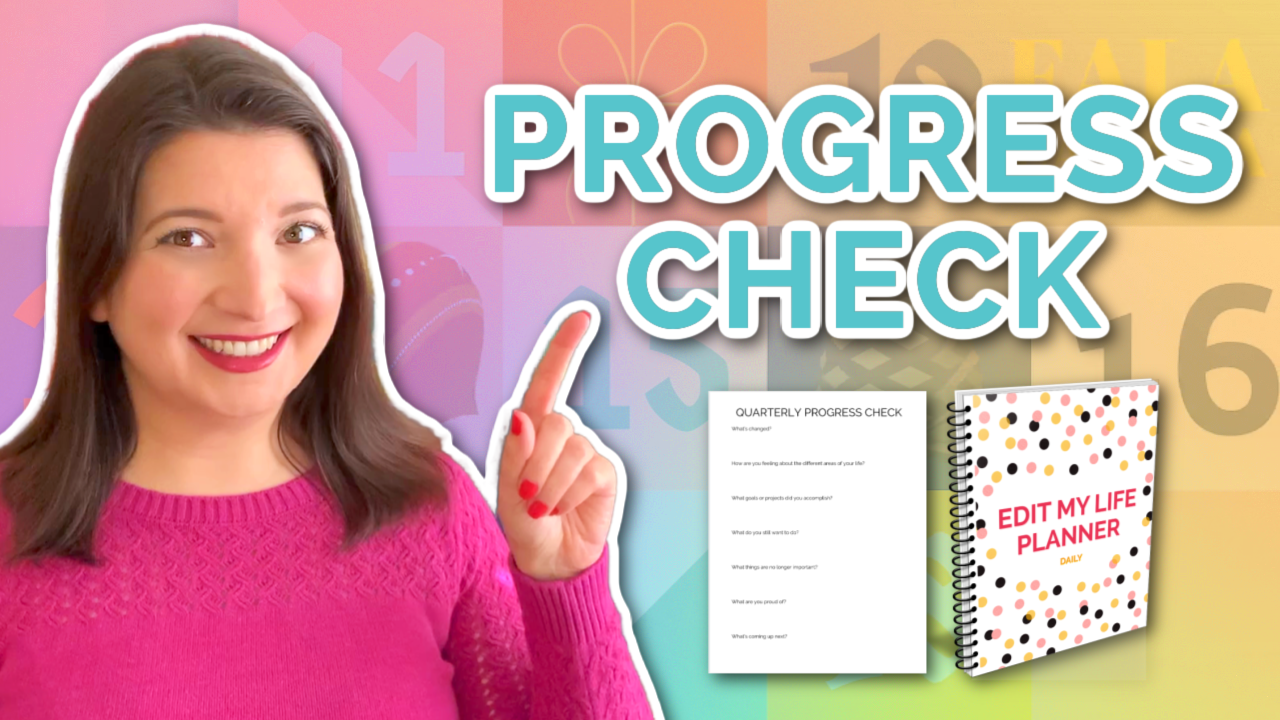 Your Quarterly Progress Check | Celebrate Your Wins and Edit Your Goals ...