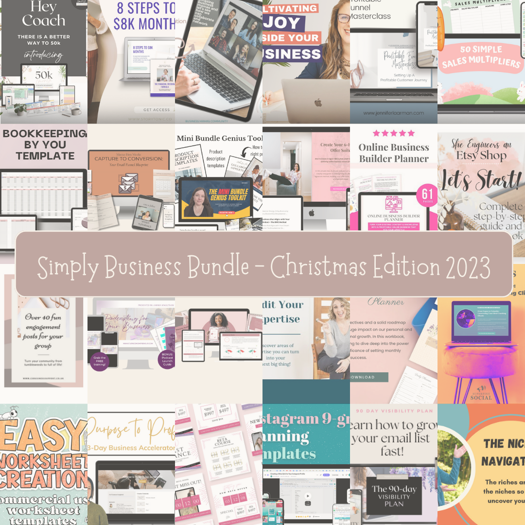 Thank You Week Day 2: Simply Business Bundle - Sage Grayson, Life Editor