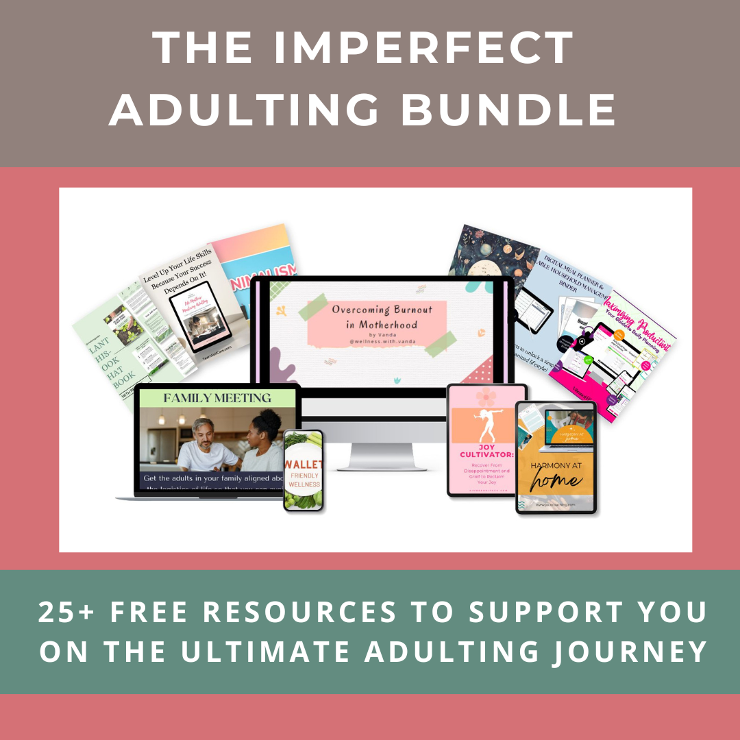 Imperfect Adulting Bundle | 25+ Freebies For Real People - Sage Grayson, Life Editor