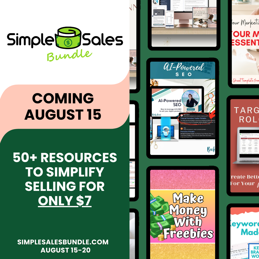 IT'S HERE! Simple Sales Bundle Is Back | Exclusive Bonus Video! - Sage ...